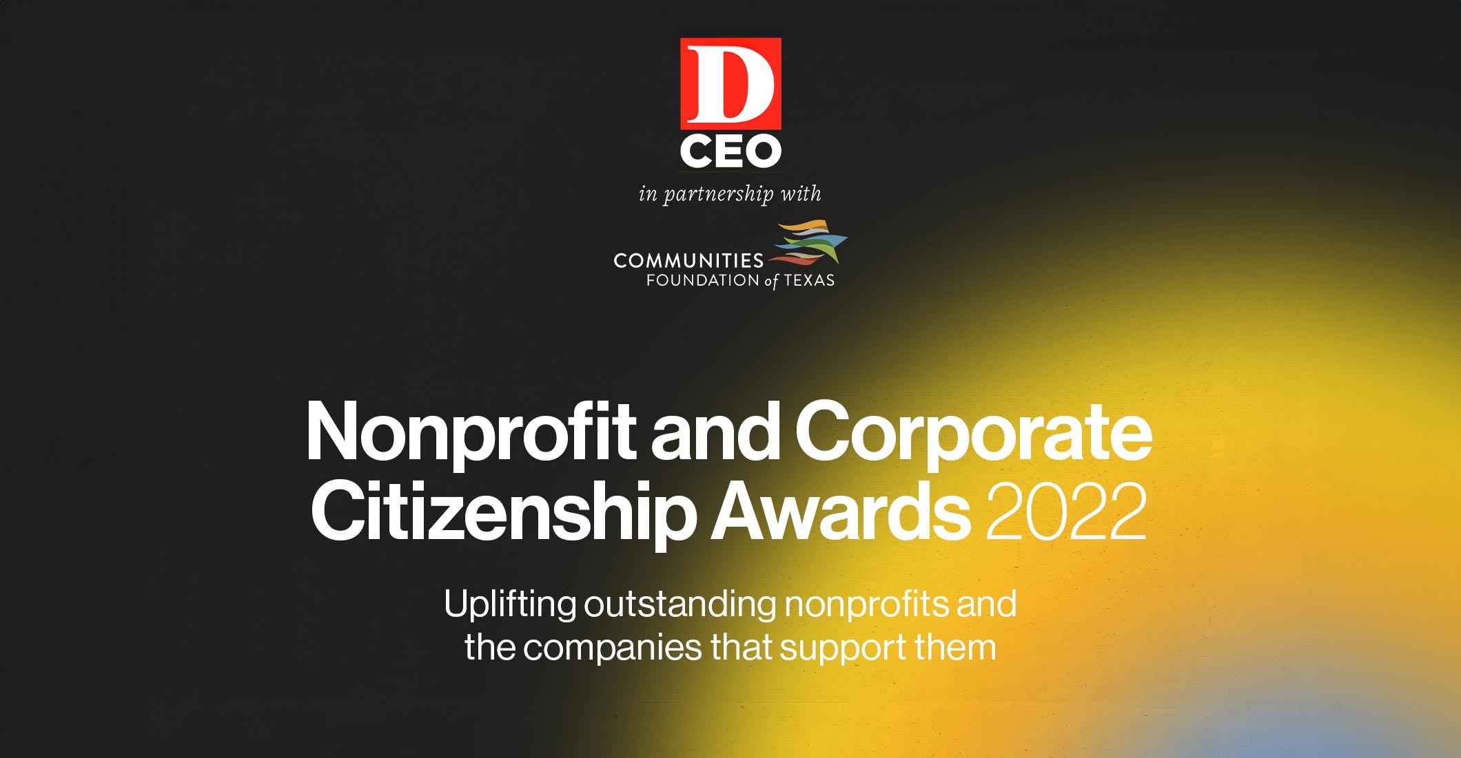 Finalists Announced: D CEO's Corporate Citizenship Awards - Accelerate